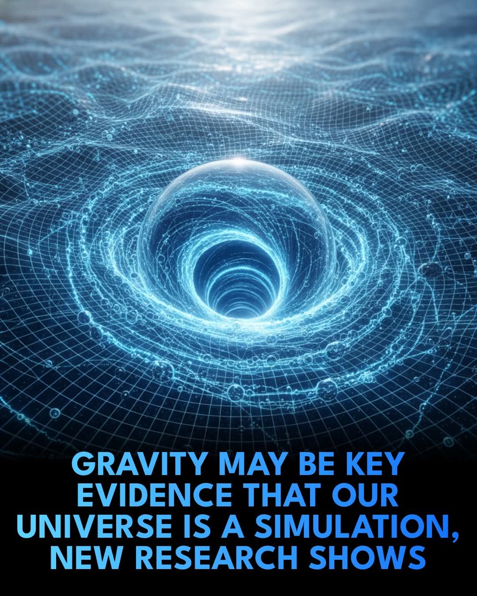 🚨 New research suggests gravity might be the glitch revealing our ...