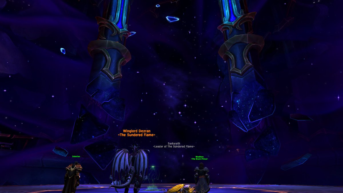I wonder if we'll remember the tear into the Void under the Dragon ...