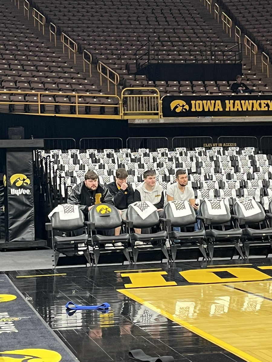Iowa offensive lineman Trevor Lauck and friends the first ones in the ...