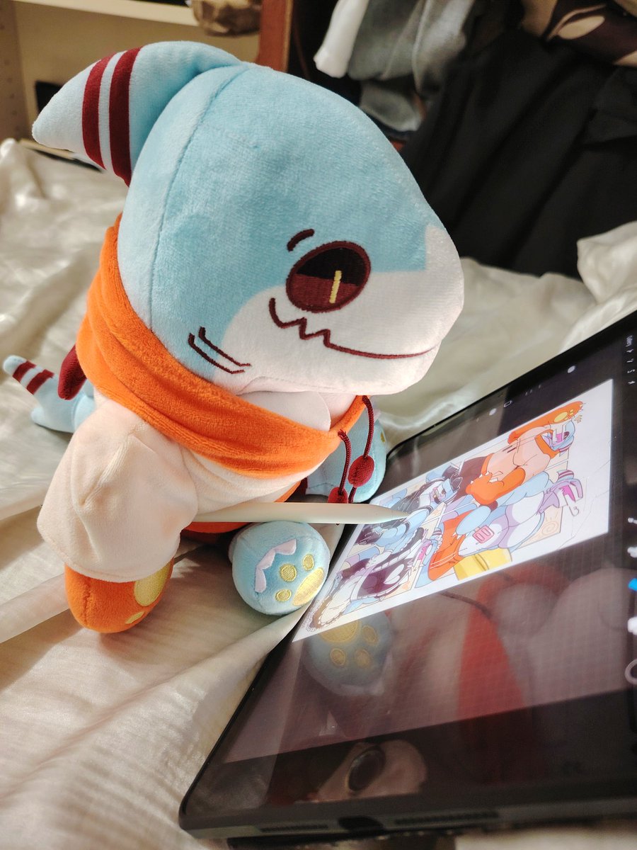 We just hit the funding goal of the shork plush in the first hour holy ...