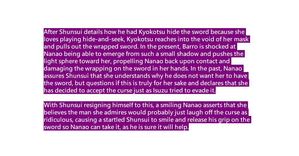 The zanpakuto of the Ise Clan was kept inside Kyokotsu. #BleachTYBW # ...