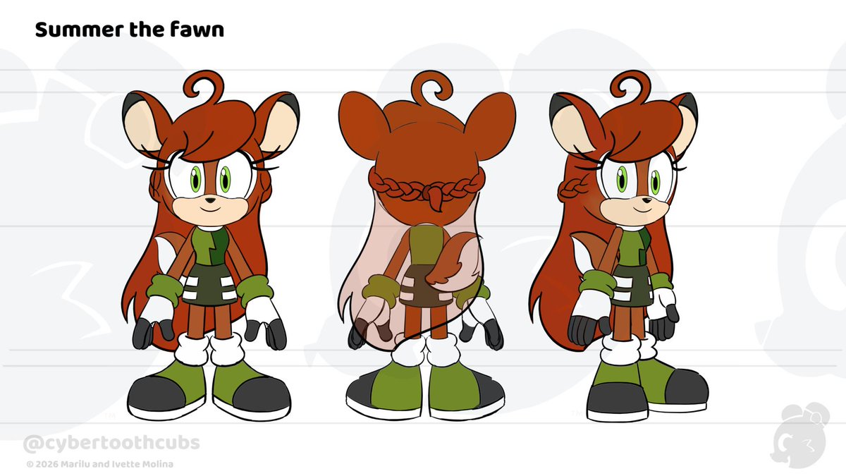 Meet Summer the fawn She is an oc we created some time ago. We got a ...
