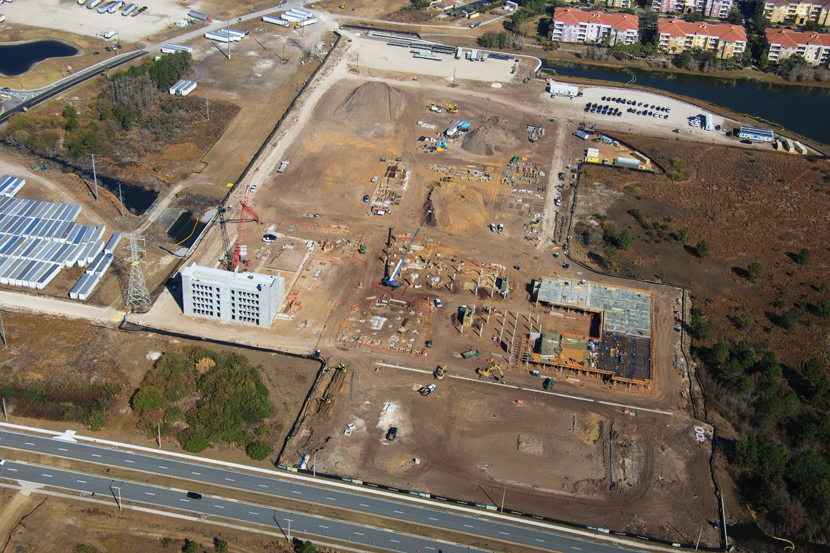 Aerial photo of Catchlight Crossings construction. Affordable housing ...