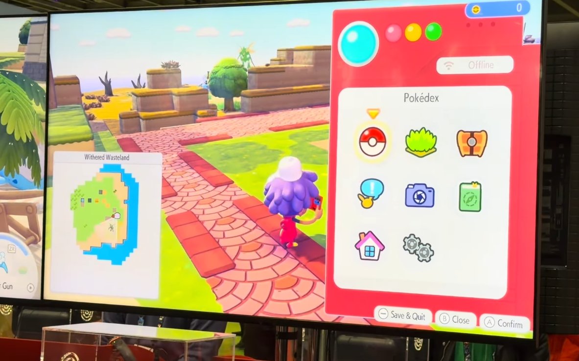 First look at the Pokédex UI in Pokopia! 💙 #Pokopia #PokemonPokopia