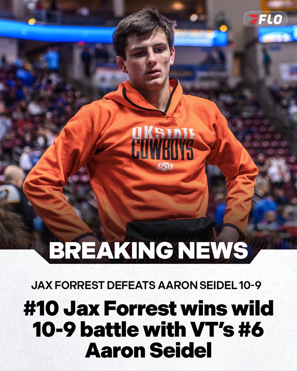 After giving up the first two takedowns of the match, Jax Forrest ...