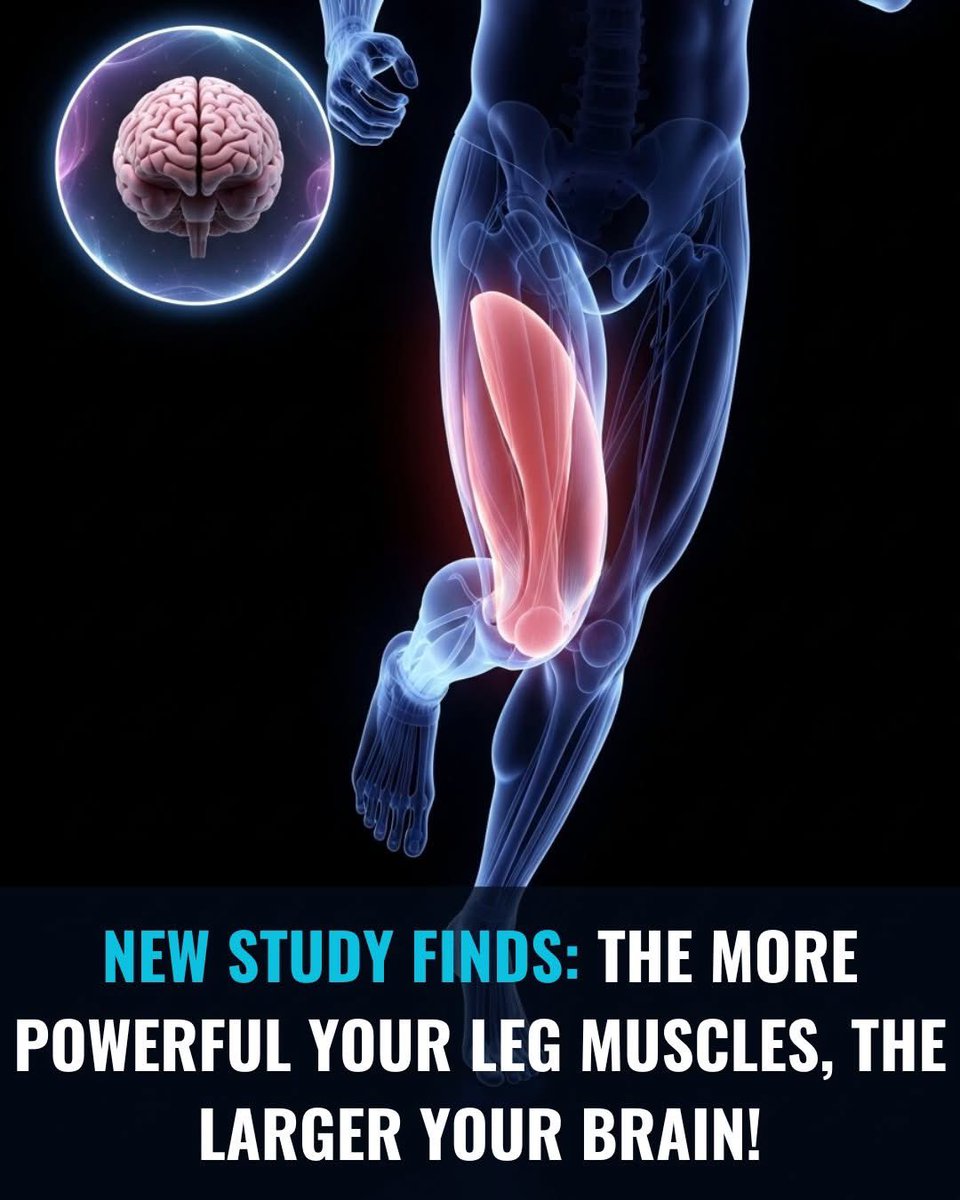 🚨 YOUR LEGS ARE A BRAIN-AGE CHEAT CODE Your legs aren’t just for ...