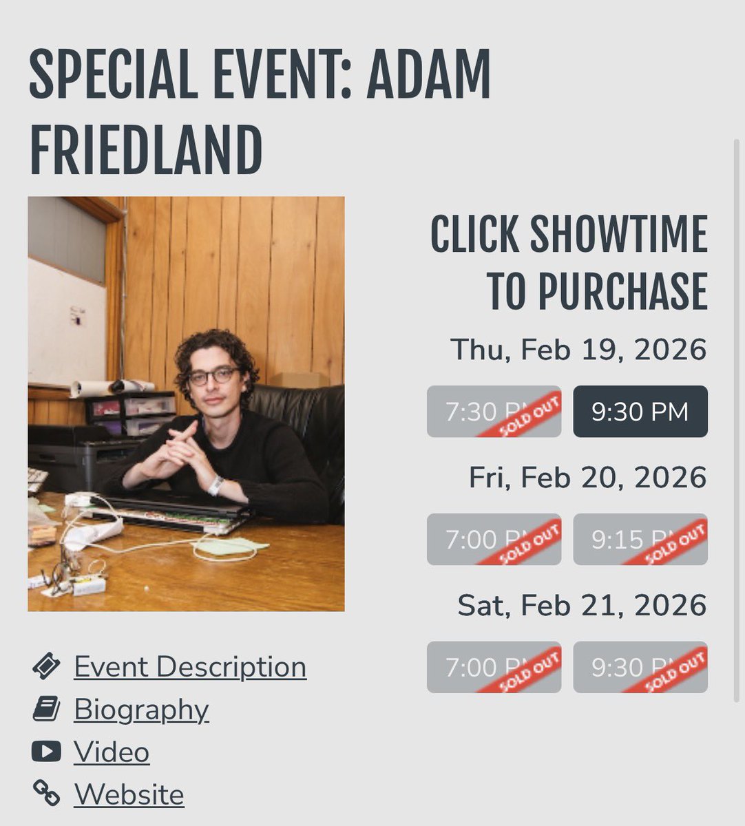 Adam Friedland (@AdamFriedland) / Posts / X