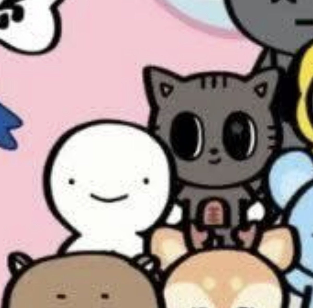 woonagi looks like how Kai draws yeonjun but with a smile haha