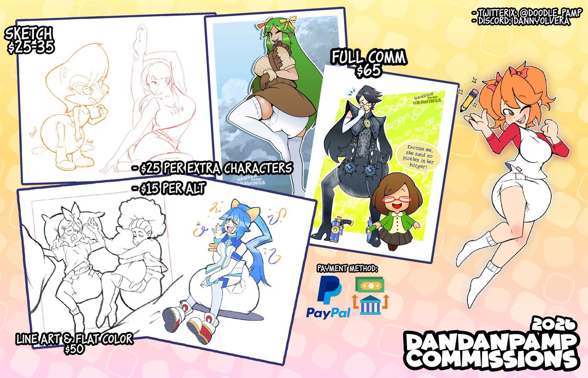 DanDanPamps (0/5 slots open) (@Doodle_Pamp) / Posts / X