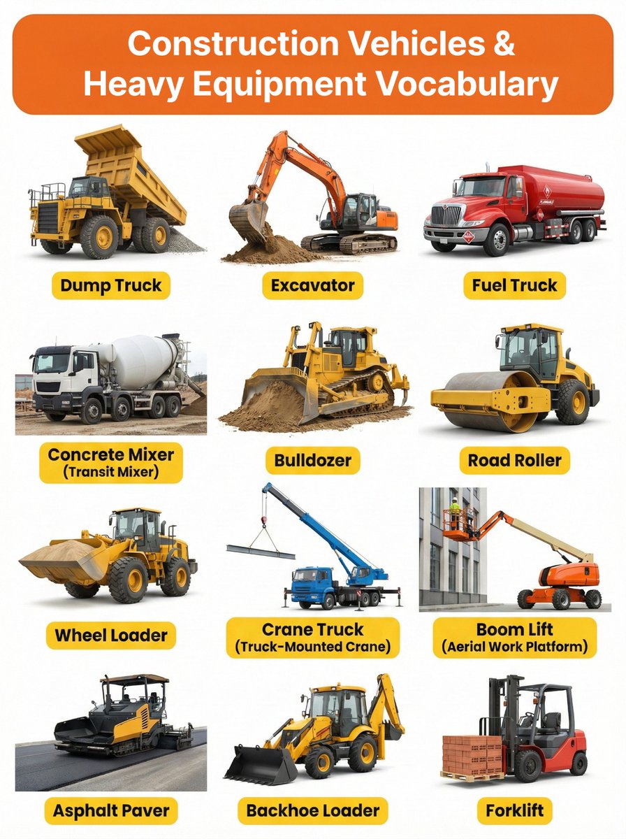 Construction vehicles & equipment