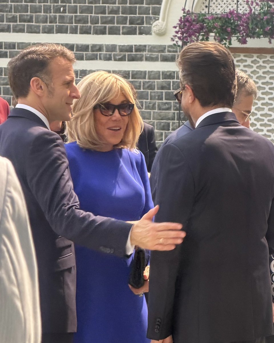 Spent an inspiring afternoon with President Emmanuel Macron and his ...