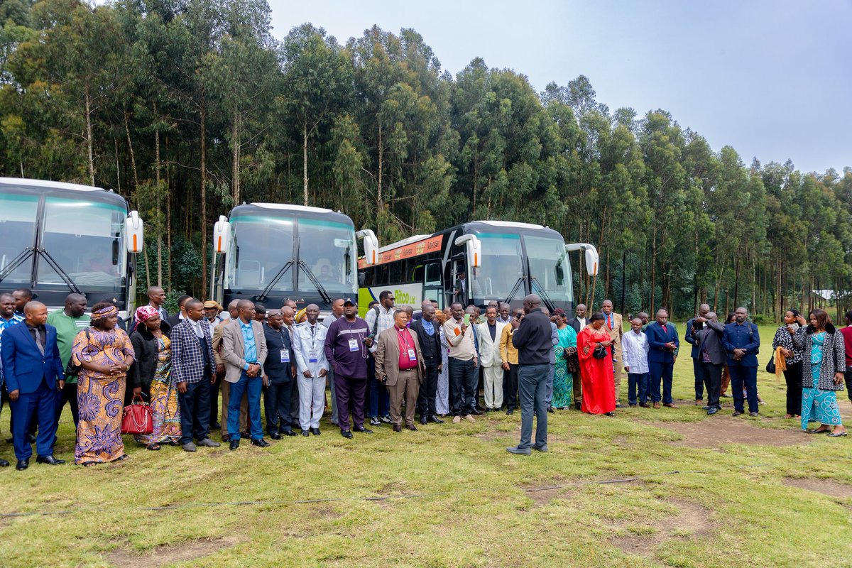Today at Mutobo Demobilisation Centre, we welcomed a delegation of ...
