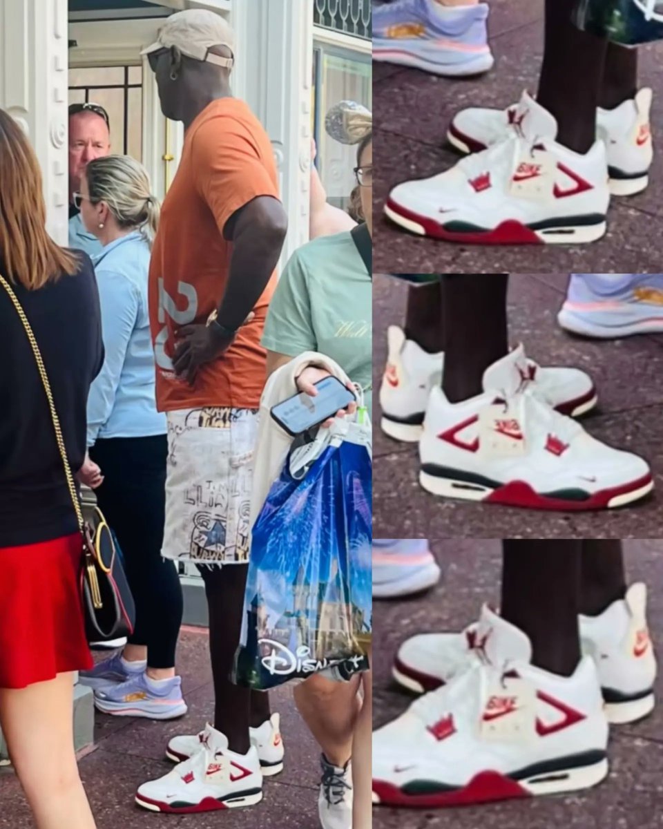 Michael Jordan gives a closer look at Nigel Sylvester's next Air Jordan ...