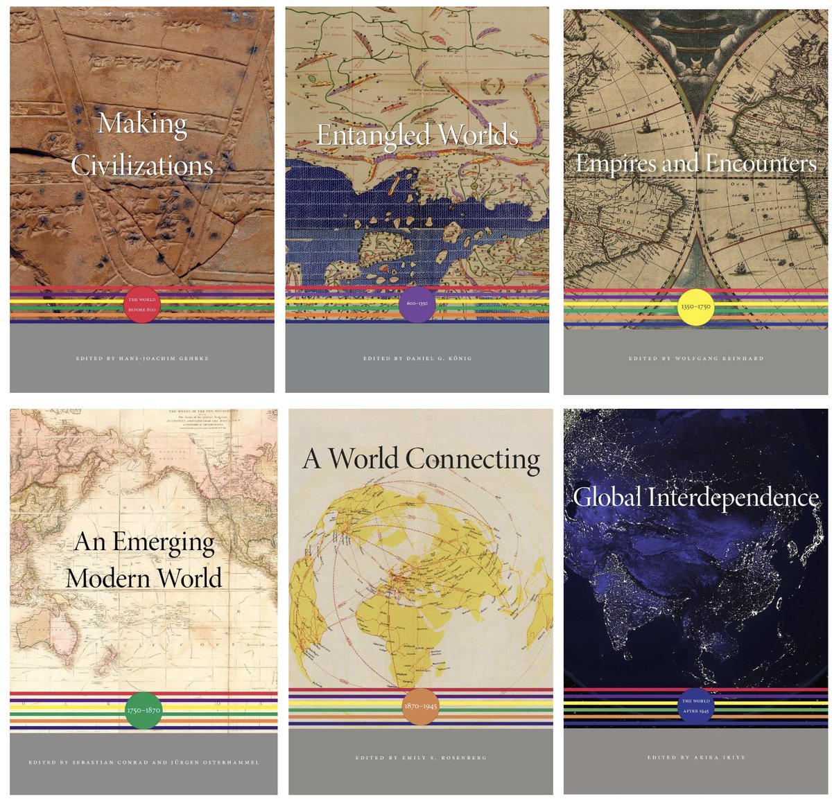 A History of the World This 6-volume work, edited by Jürgen Osterhammel ...