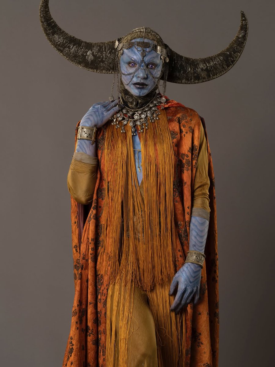 Images of some of the different looks of the Courtesian horned alien ...
