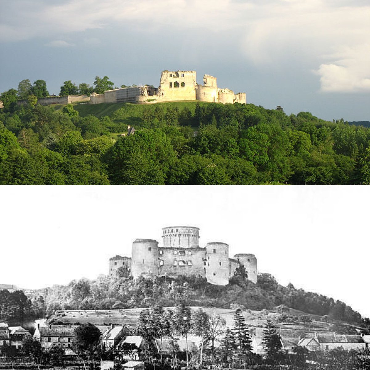 It's awesome to see how this 13th-century French masterpiece looked ...