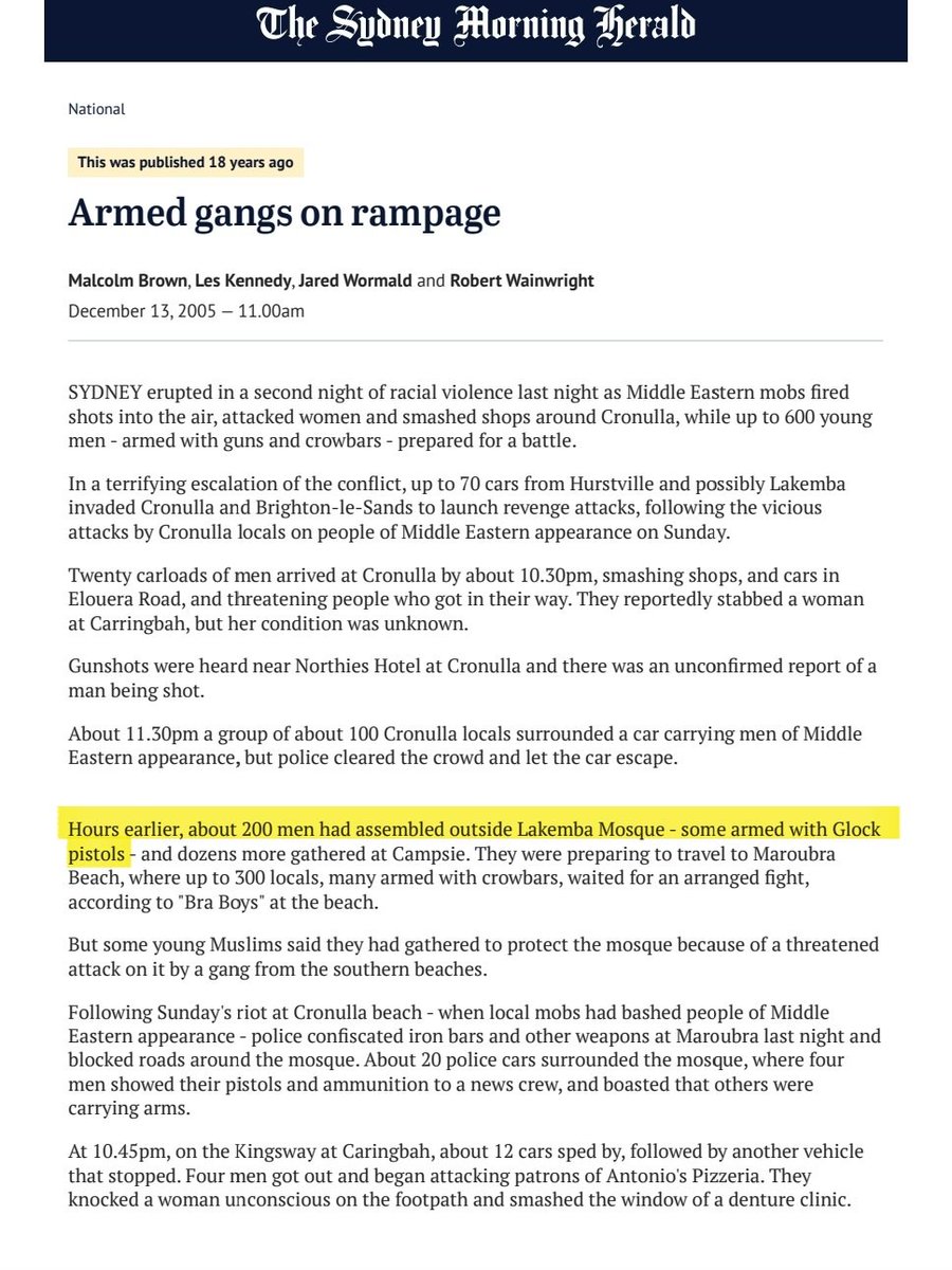 The Guardian worries "Lakemba mosque facing most alarming situation ...