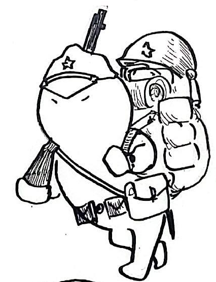 大福マンは下書きなし勢いで描くので、こういうどういう目的でいつ描いたかもわからないのがいっぱいいるねんな…