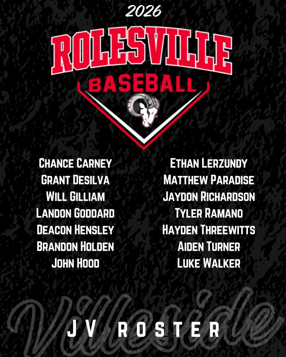 Rolesville Baseball (@RolesvilleBSB) / Posts / X