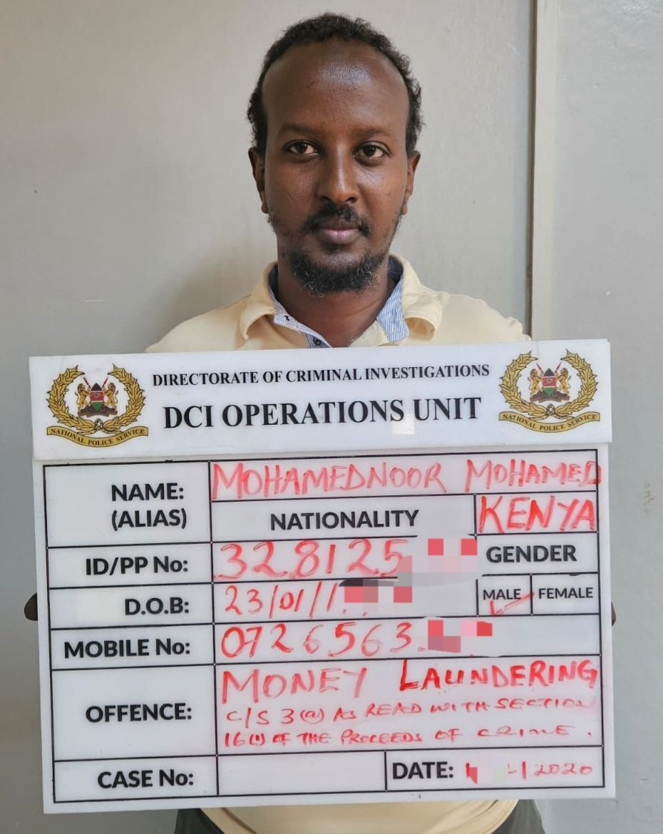SECOND MONEY LAUNDERING SUSPECT ARRESTED IN NAIROBI Sleuths from the ...