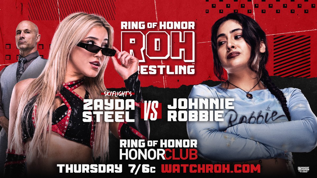 It Is A Singles Showdown In Roh As Zaydasteel Battles The Returning 0422