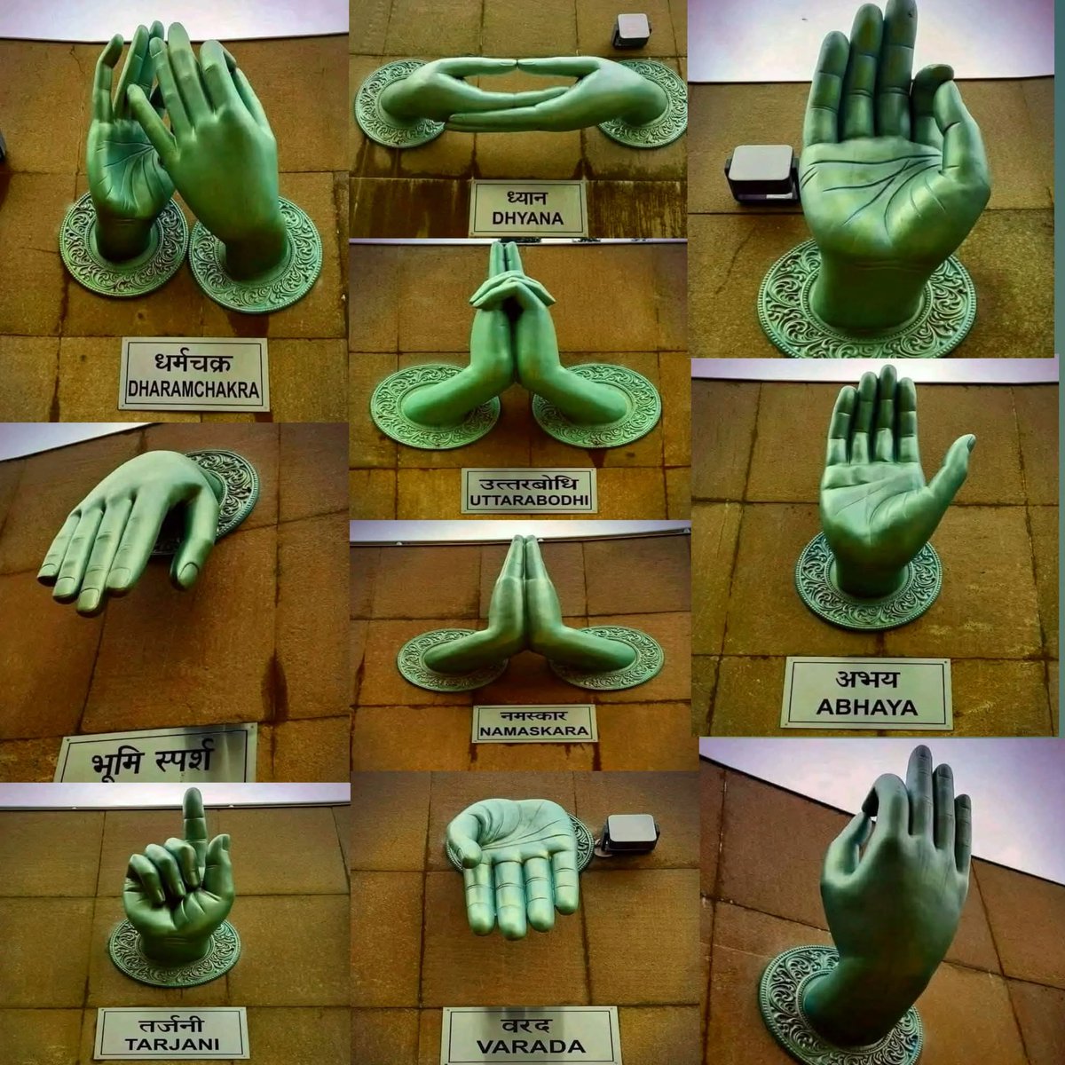 Buddhist Mudra Hand Signs