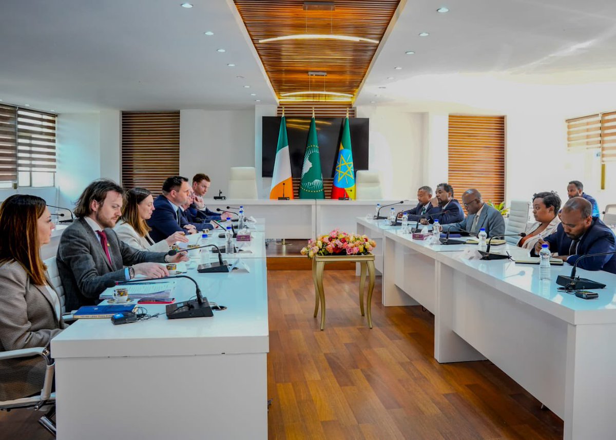 Ethiopia and Ireland today signed a Memorandum of Understanding (MoU ...