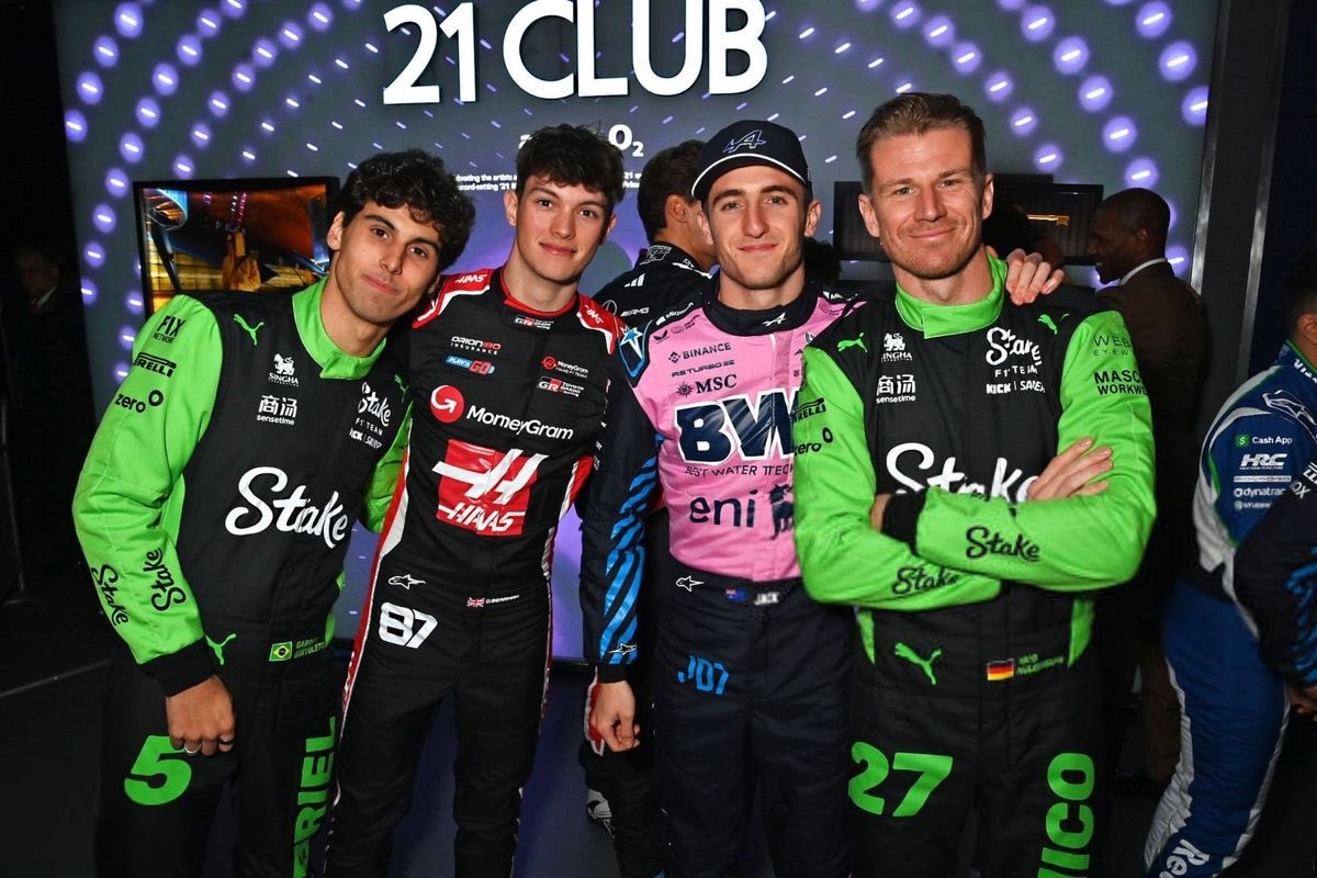 1 year ago today, the drivers stunned and looked a little offputting at ...