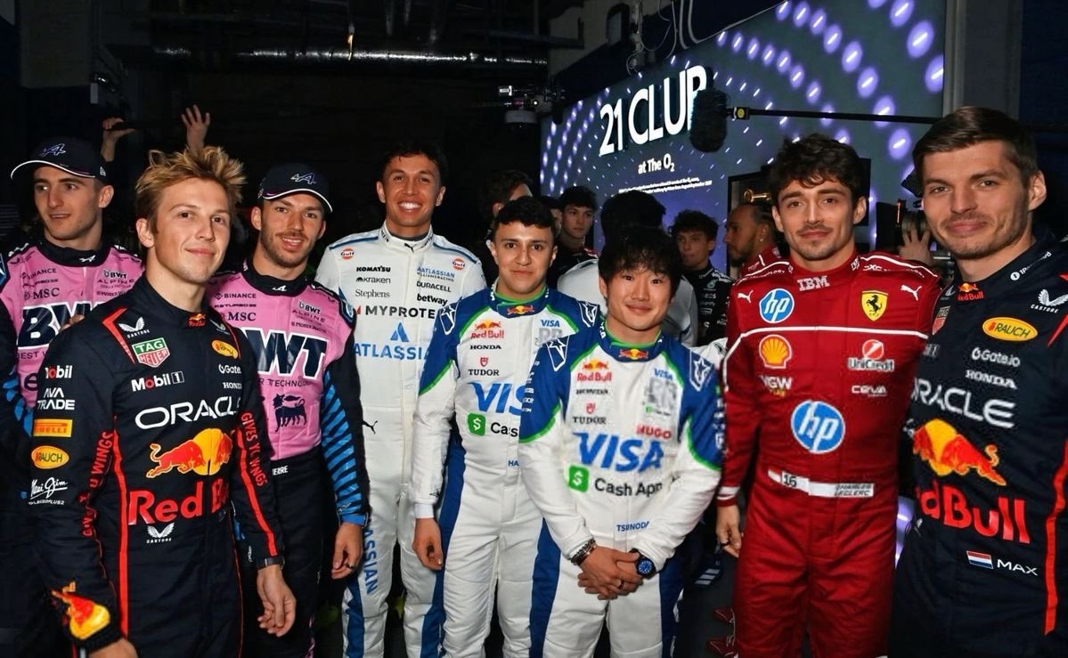 1 year ago today, the drivers stunned and looked a little offputting at ...