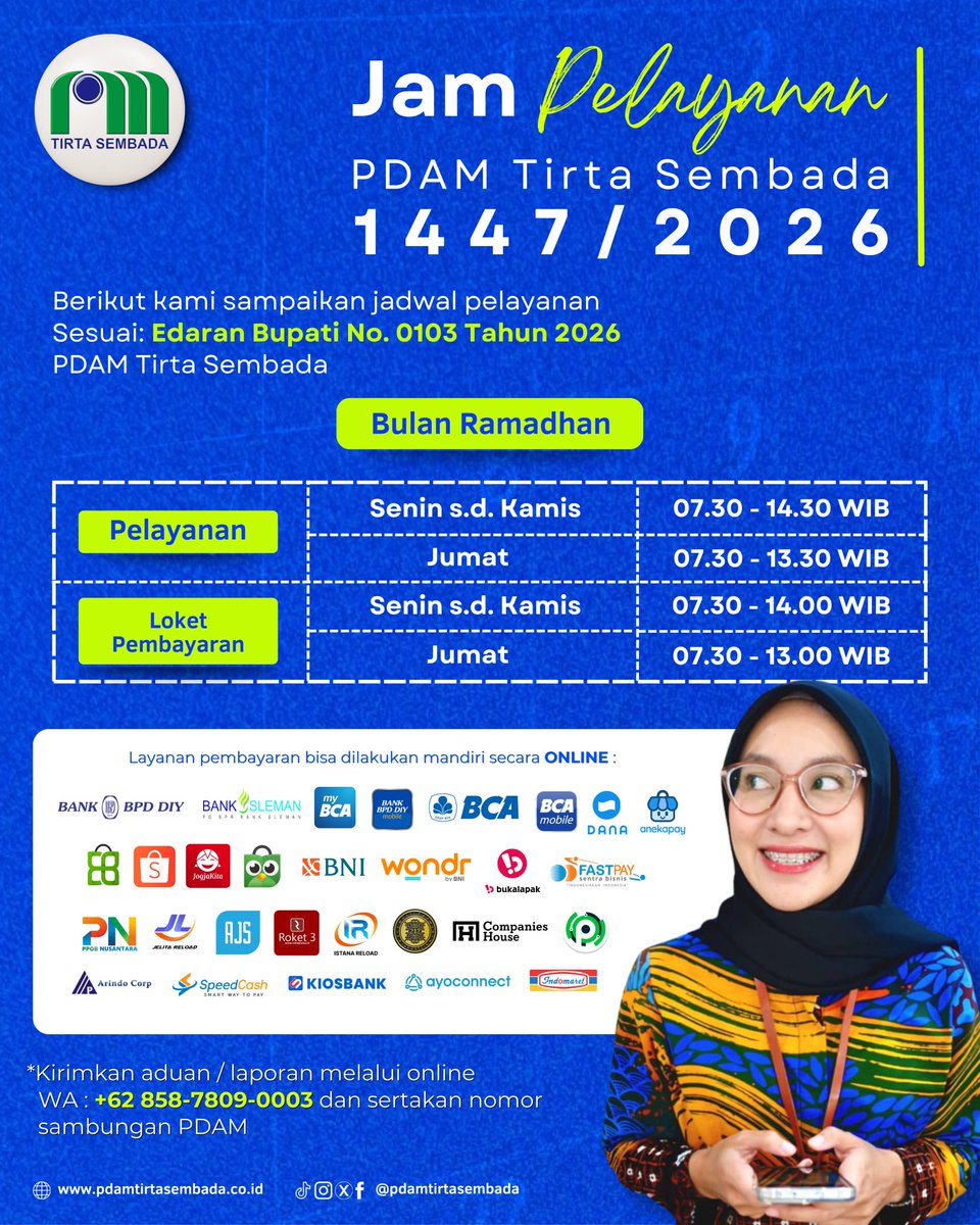 PDAM Tirta Sembada Sleman (@PDAMSleman) / Posts / X