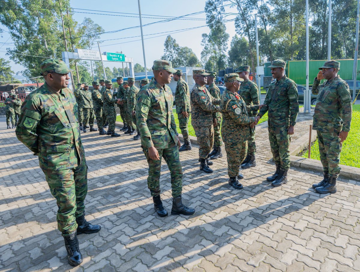 UPDATE | UPDF Delegation in Rwanda for 7th Proximity Commanders ...