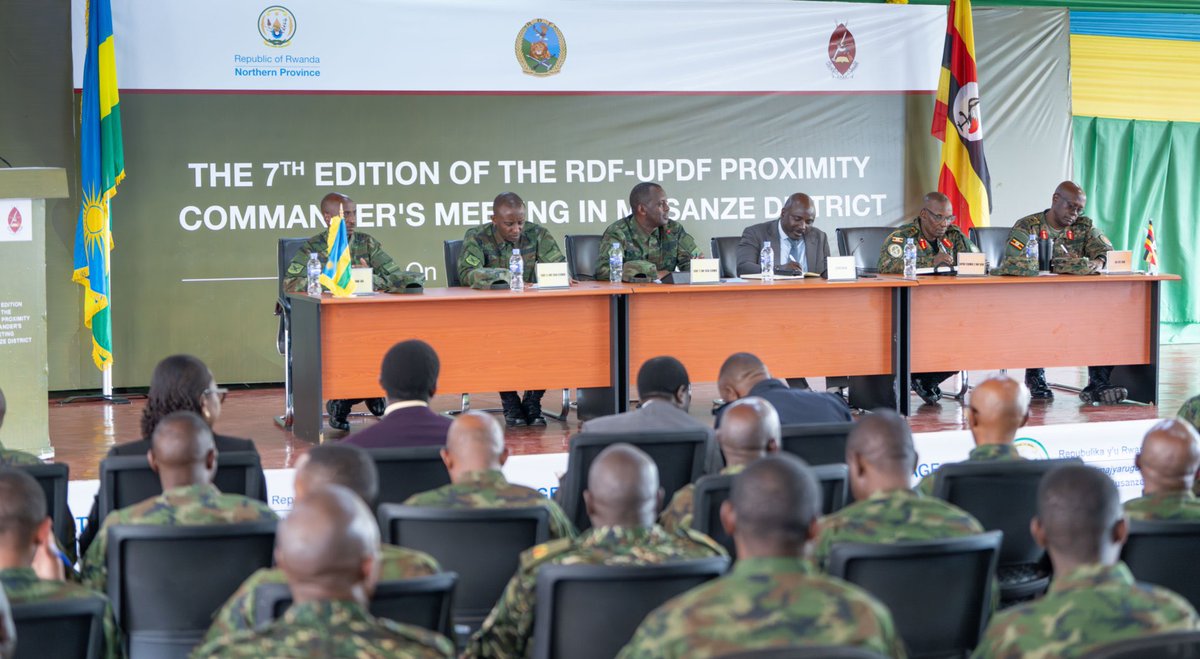 UPDATE | UPDF Delegation in Rwanda for 7th Proximity Commanders ...