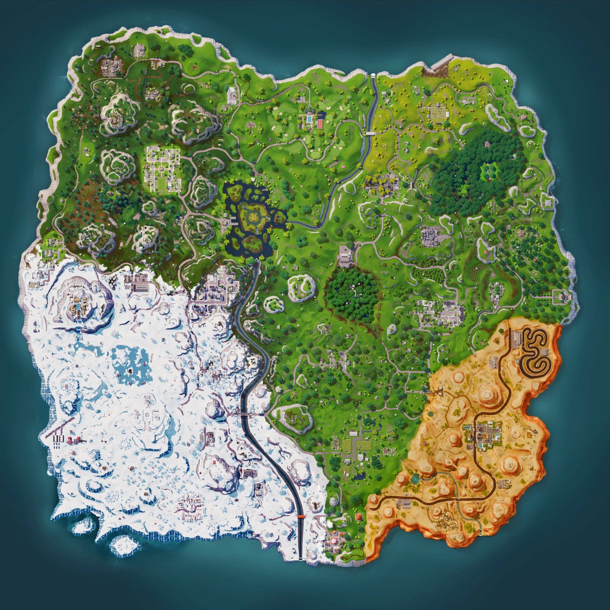 New Season 7 Mini Map for OG
