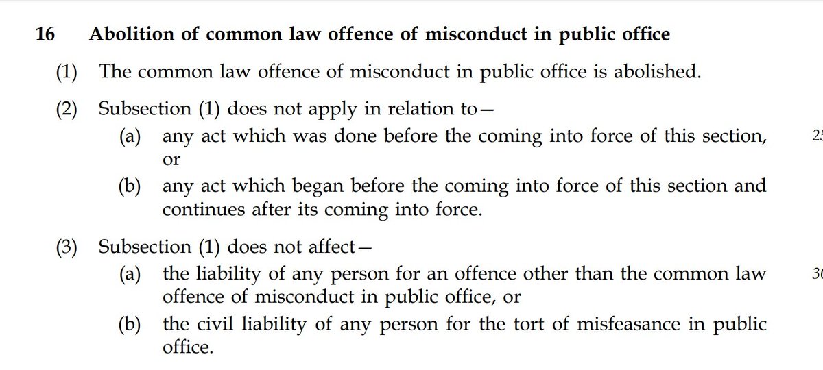 🇬🇧 Misconduct in Public Office isn’t a simple accusation. Police must ...