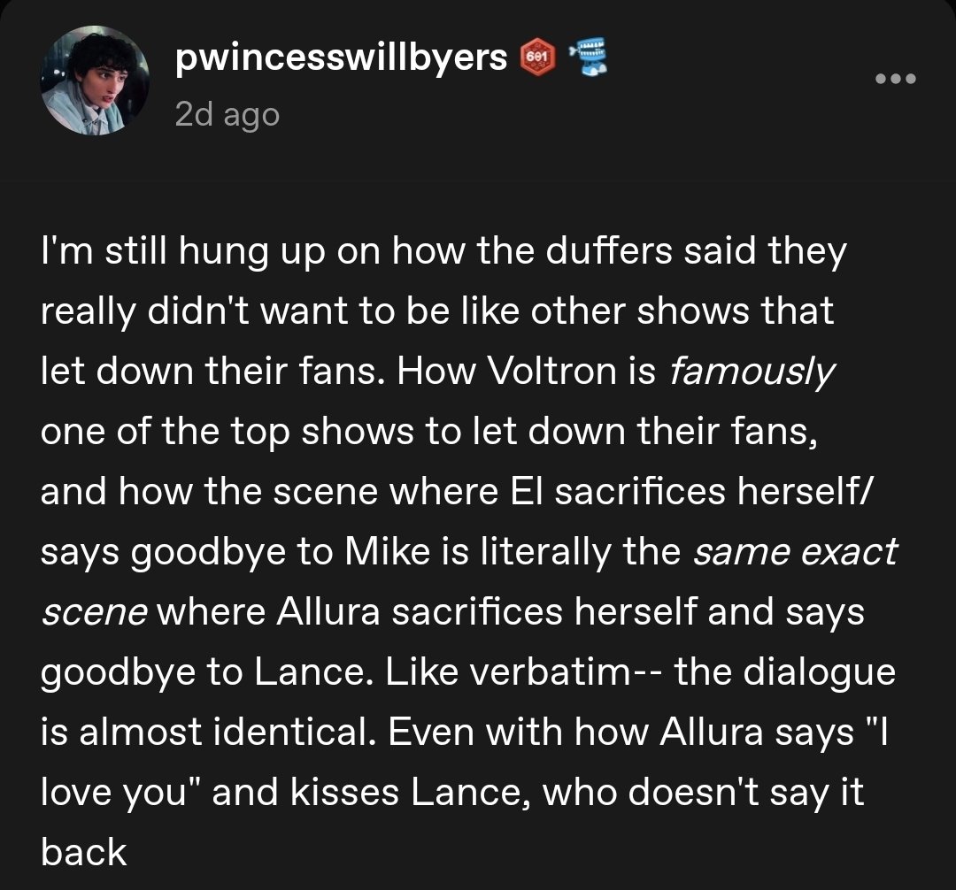 These people are trolling us and these shows, I'm willing to bet money