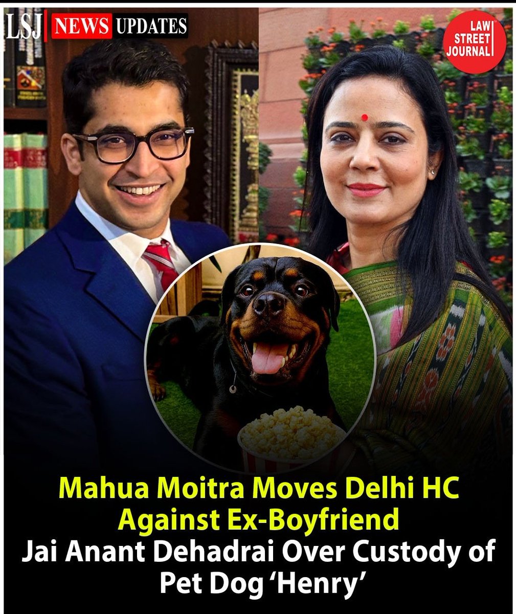 Mahua Moitra used to be in a relationship with Jai Anant Dehadrai ...