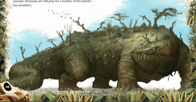 Skull Island has some insanely cool fauna that we could finally see now ...
