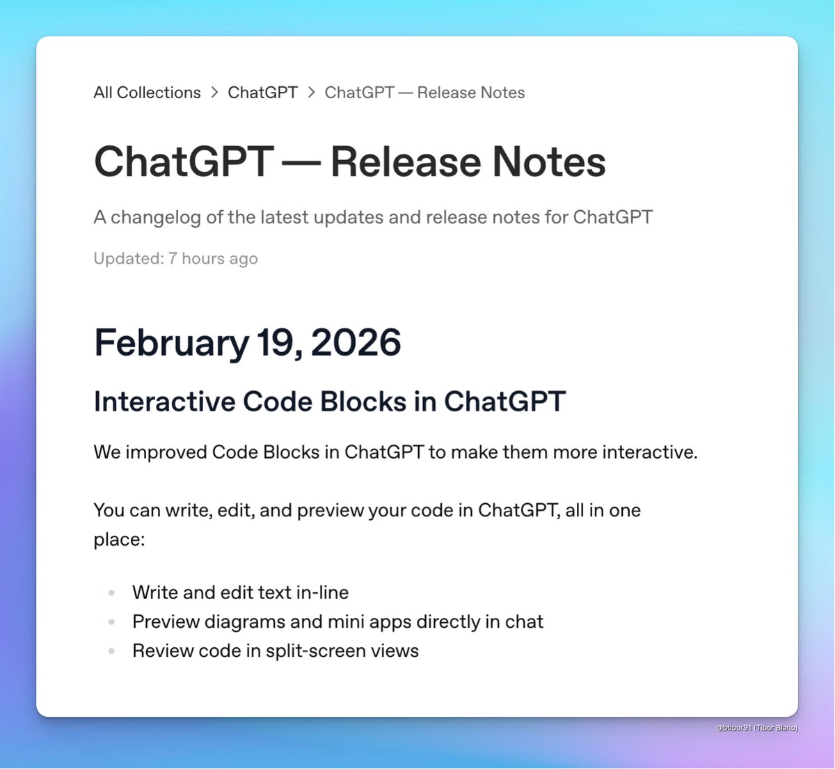 ChatGPT code blocks are now more interactive, letting you write, edit ...