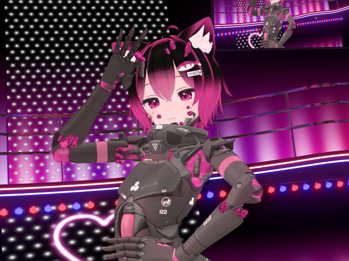 Heya~🩷 #Rusk #Runusk #VRChat #vrchatavatar #VRChatPhotos #VRCアバター #ラスク ...