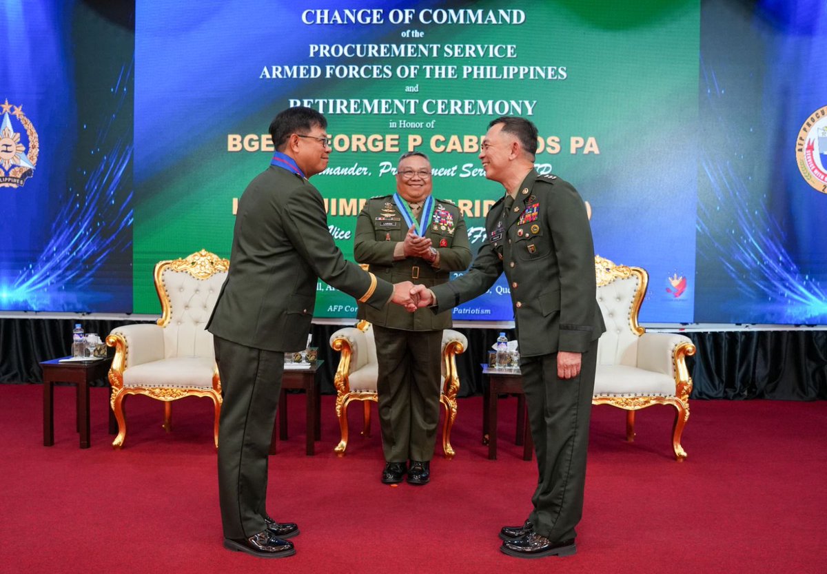 AFP Honors BGen Cabreros in Retirement Ceremony; Installs New ...