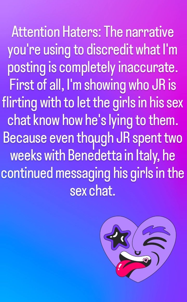 Just saying...
