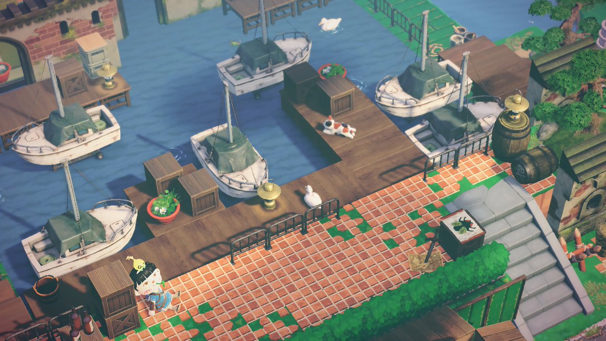 ⋆˚꩜Flat⌒Tire🪰 little port and points of interest. It’s quiet here but ...