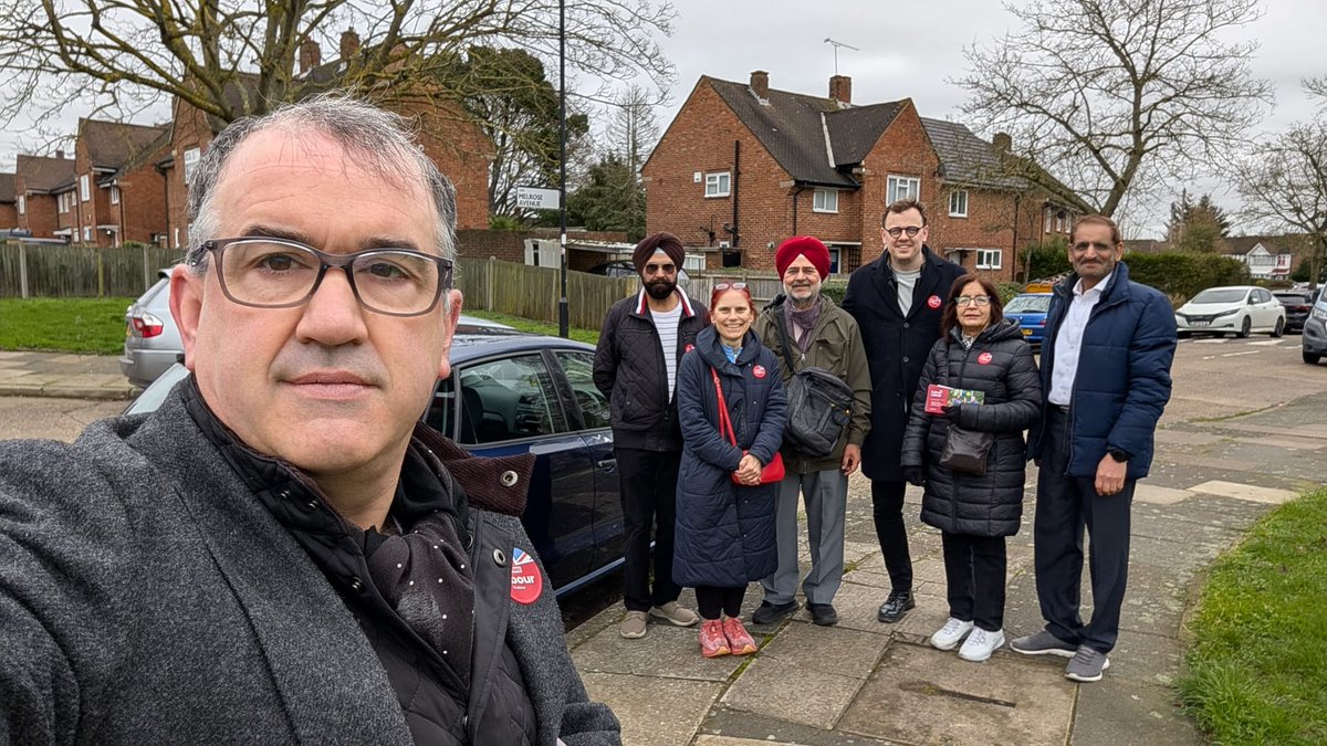 We were out today door-knocking in Greenford Broadway alongside local ...
