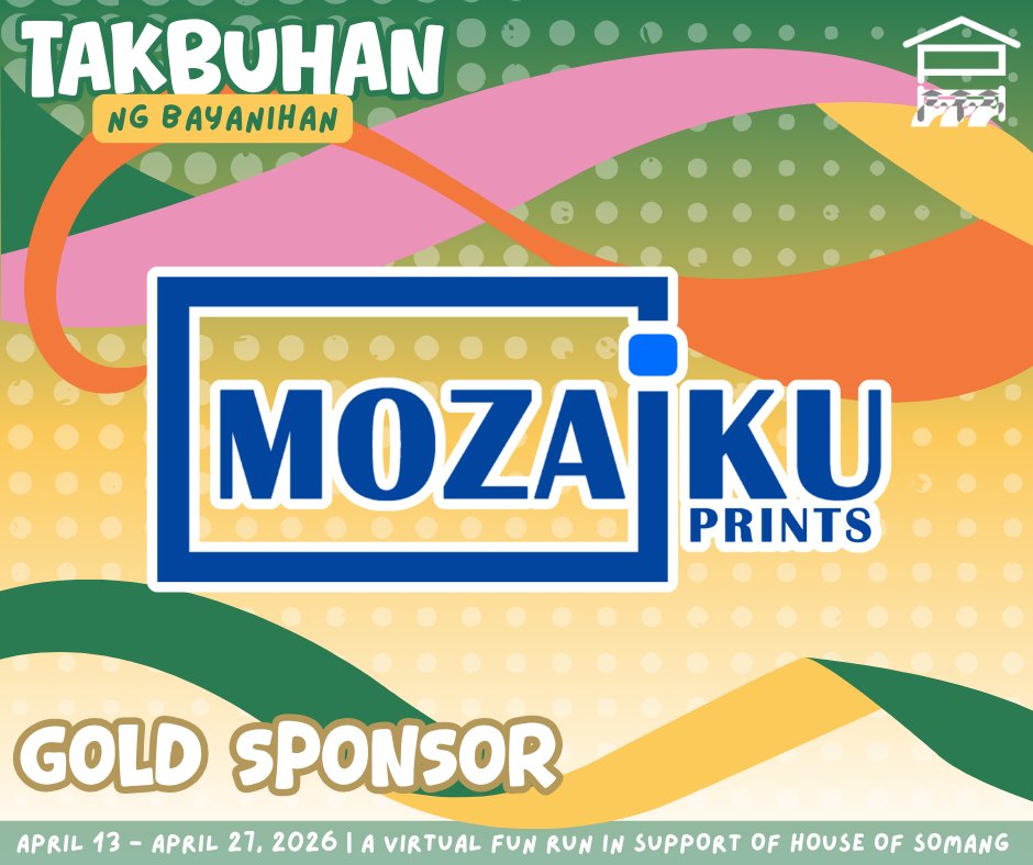 We’re happy to announce @Mozaiku_Prints as a sponsor for Takbuhan ng ...