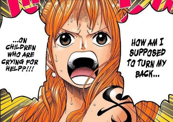 nami is always so fiercely protective of young kids and i think it's ...