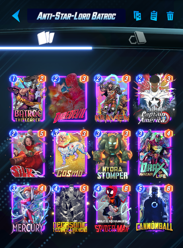 It's Sunday, you know what that means! KMBest @MARVELSNAP Top Decks Day ...