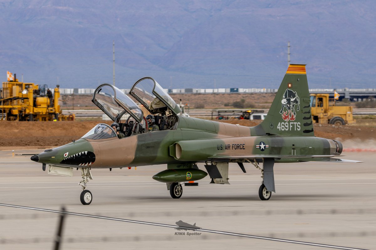 The 469th Flying Training Squadron's T-38 CAG arrived at KIWA two days ...