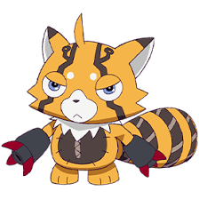 Today's Cute Critter of the Day is Pristimon from Digimon!! https://t ...