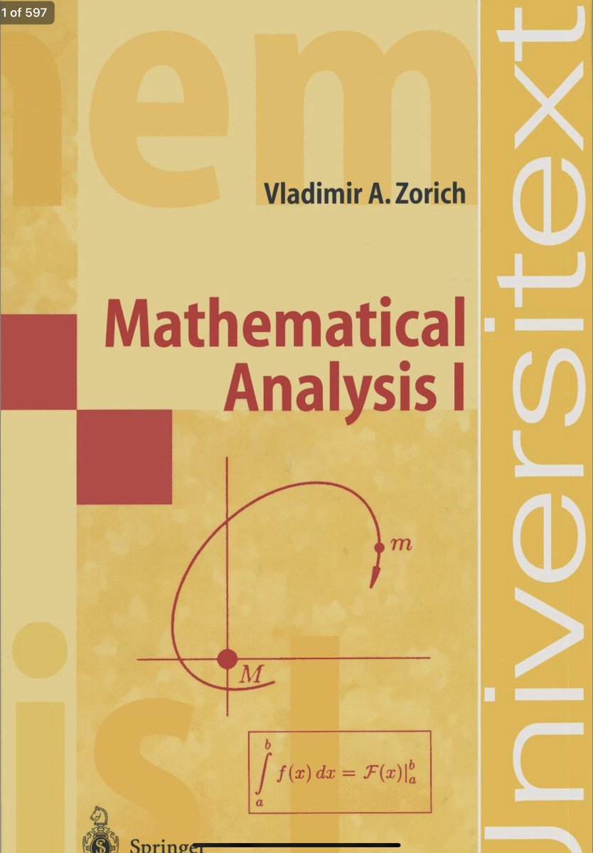 Want to learn mathematical analysis like a pro? Here is the book that ...