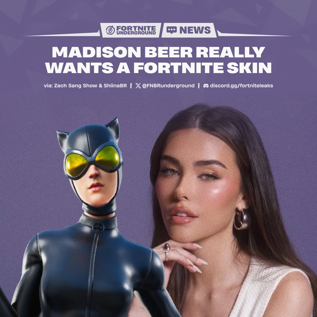 Madison Beer Really Really Wants A Fortnite Skin 💜 Im Like Begging